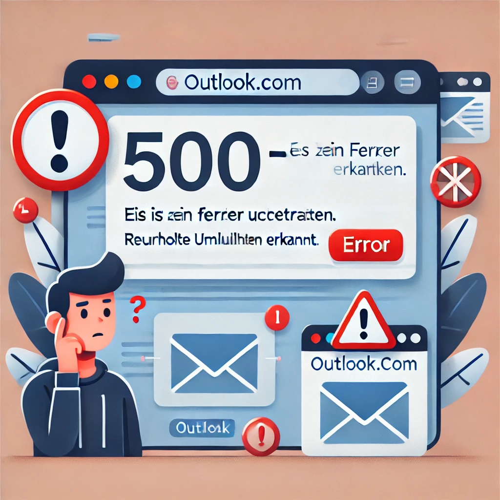 Outlook.com Fehler 500 - Computer Blog
